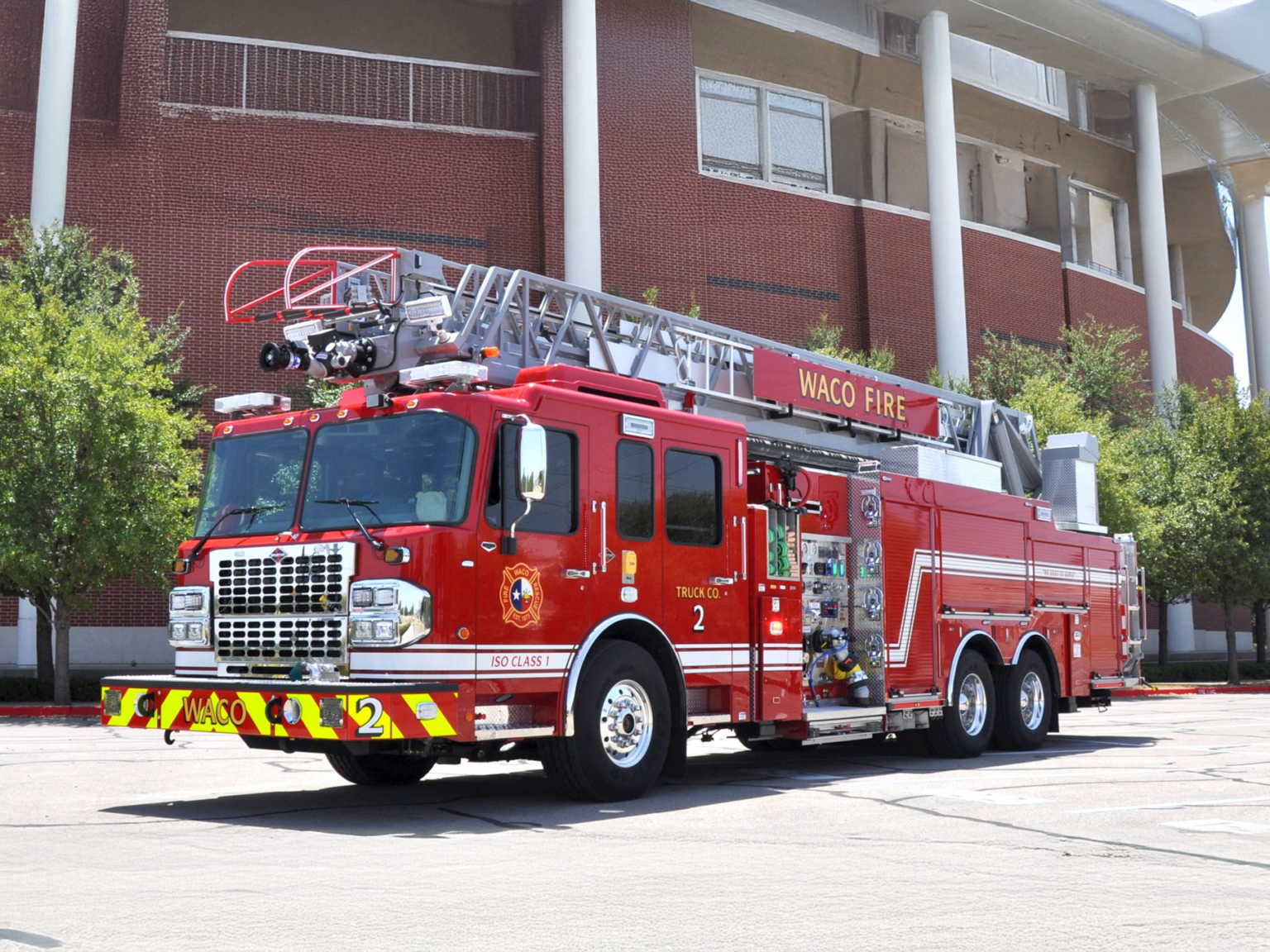 107' Rear Mount Ladder - Atlantic Coast Fire Trucks