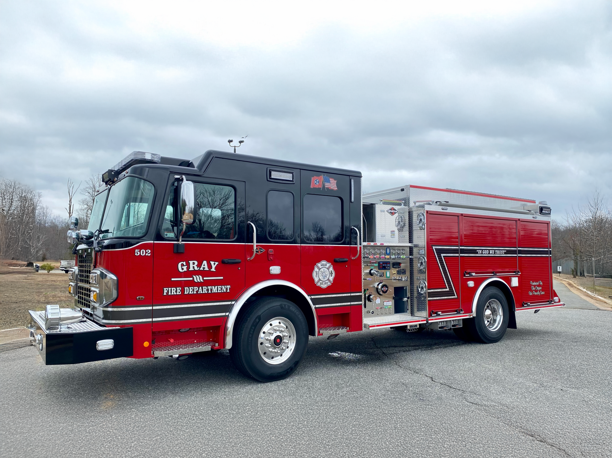 Gray Fire Department - Atlantic Coast Fire Trucks